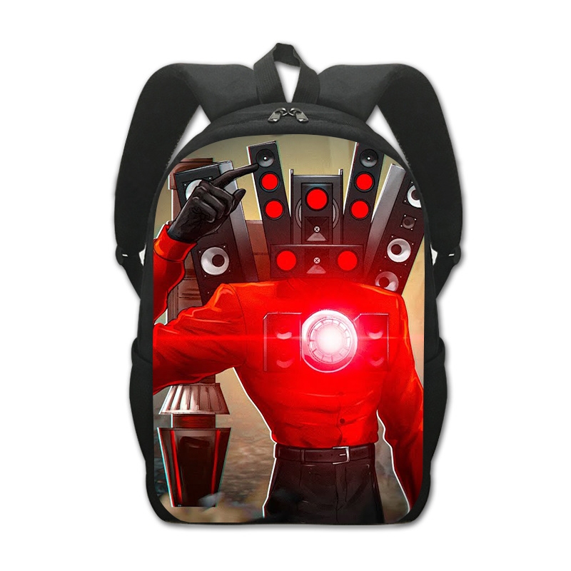 Skibidi Toilet Titan Speakerman School Bags For Teenage kids Backpack ...