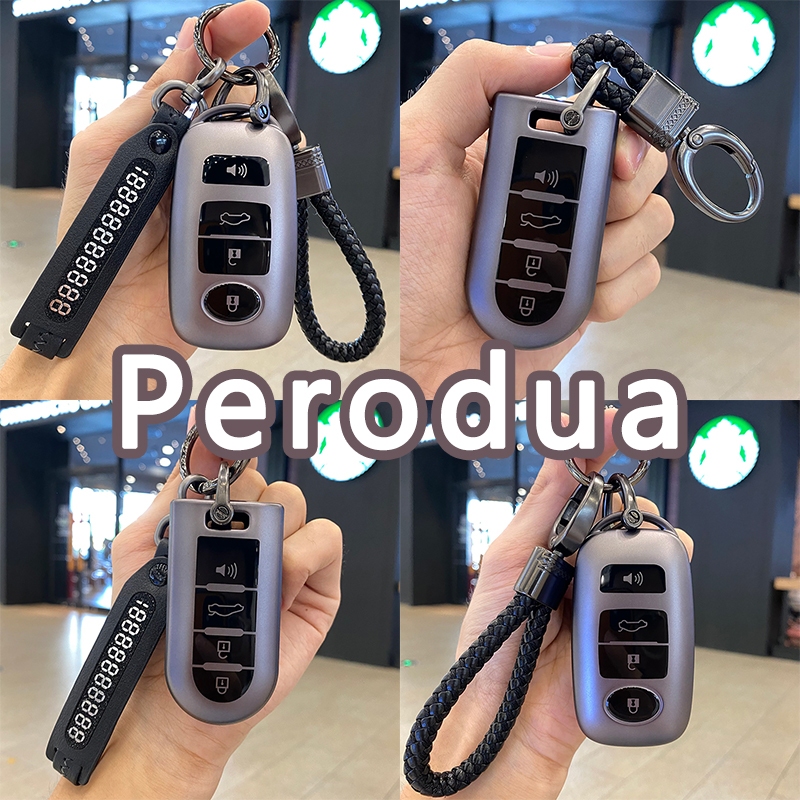 Perodua New Axia Myvi Key Cover Carbon 2023 2022 2020-2018 bezza ...