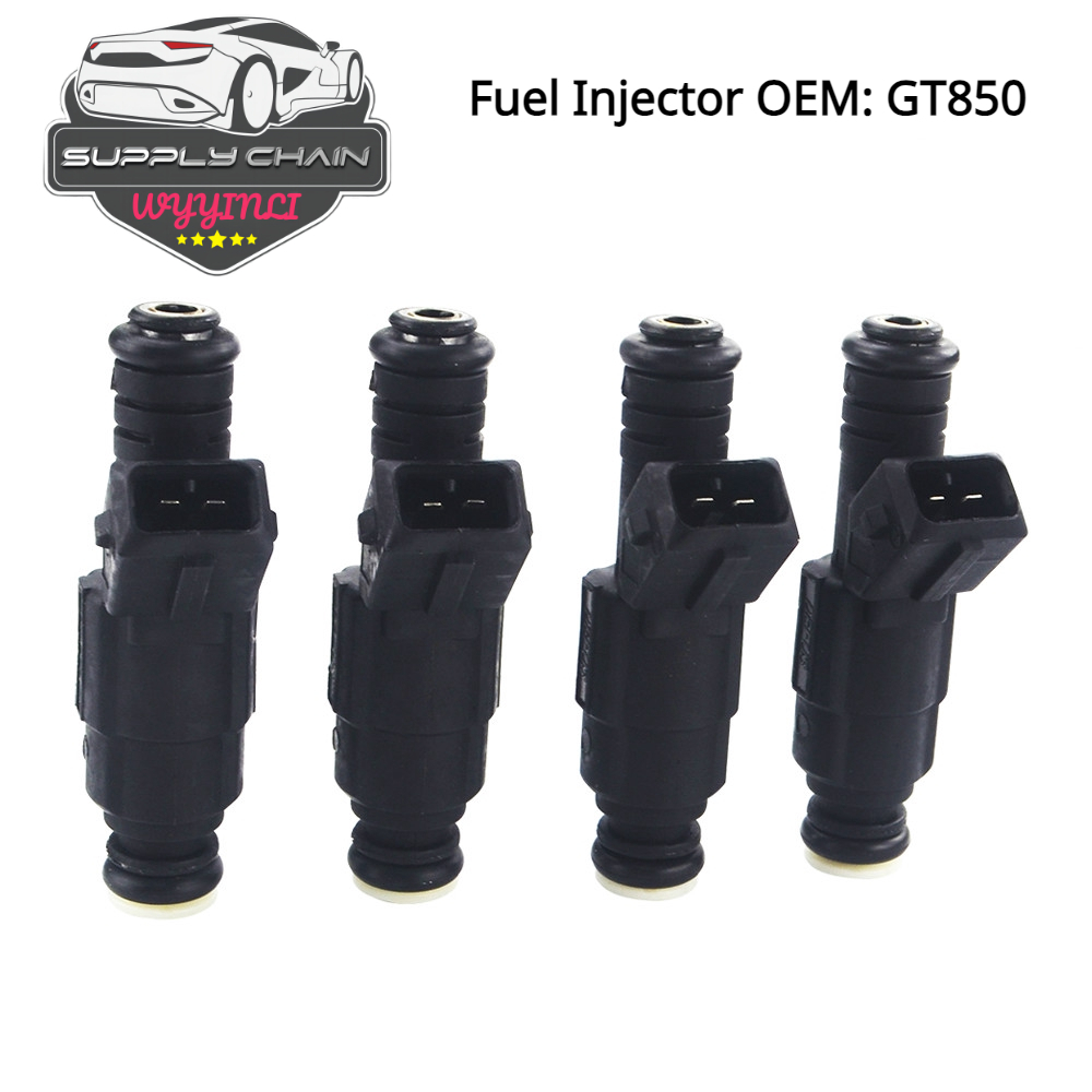 4PCS High Flow 850CC Fuel Injector GT850 Type(Long) for High ...