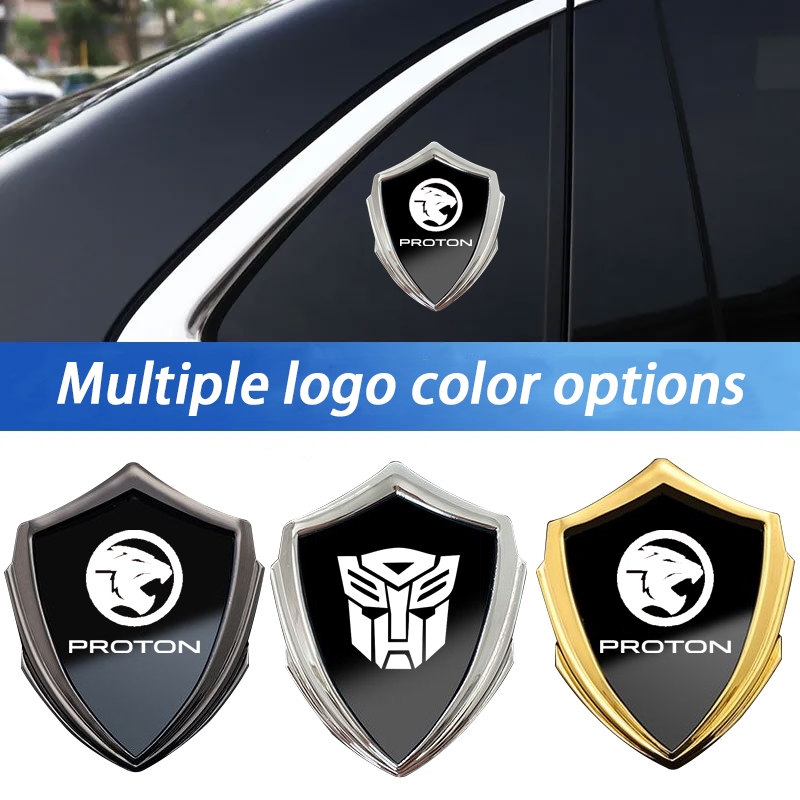 Proton car 3D modification metal window stickers wira Persona X50 Saga ...