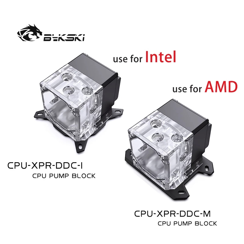BYKSKI Pump+CPU Block Reservoir Combo use for AMD RYZEN 3600 AM3 AM4 /INTEL1151 1150 X99 2011 ...