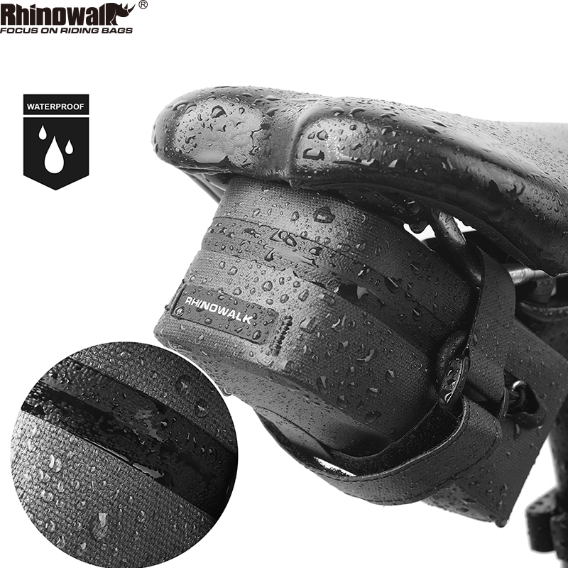 Rhinowalk Ultralight waterproof bicycle tail bag saddle bag Bicycle ...
