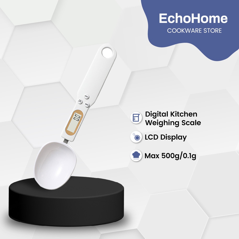 EchoHome Electronic Spoon Weight Scale Digital Kitchen Weighing Scale ...