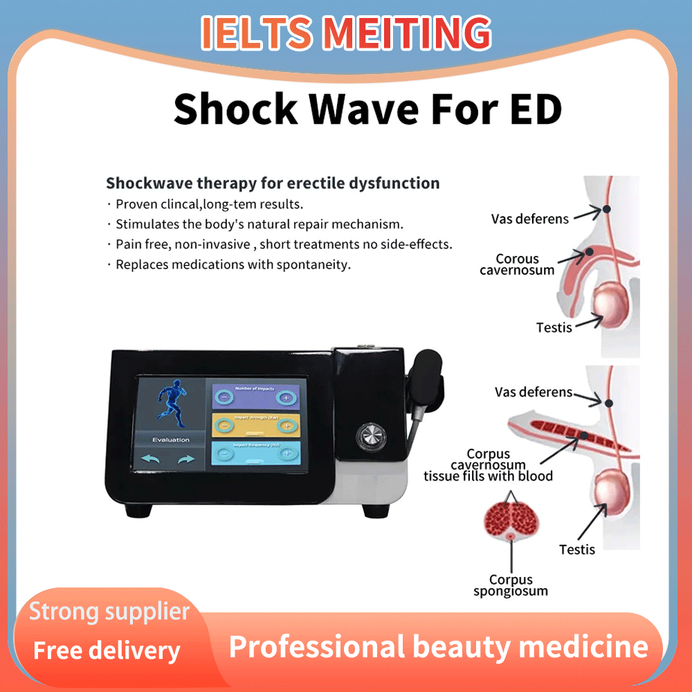 New ESWT External Focused Pneumatic Shock Wave Therapy Machine For Pain Physiotherapy/Treatment ...