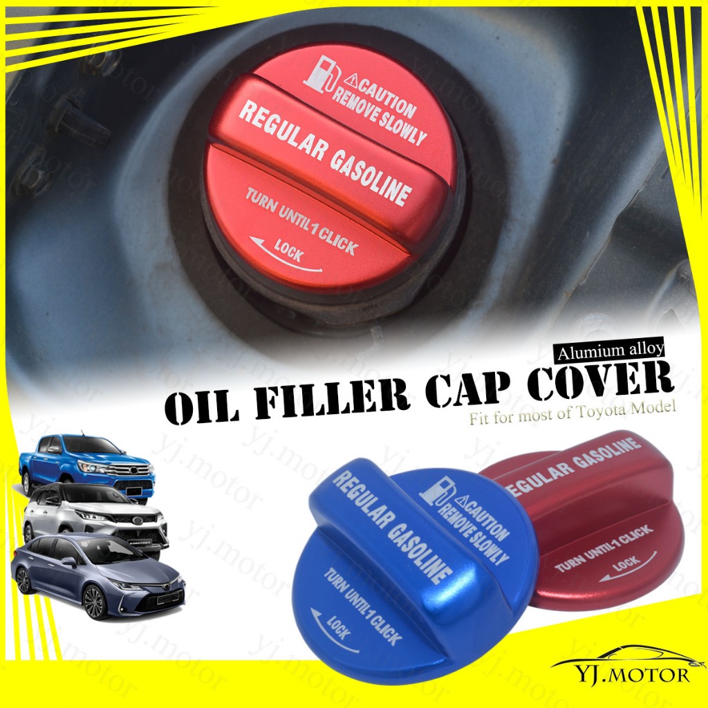 For Toyota Corolla Cross Yaris Vios Oil Filler Cap Cover Innova Hilux ...