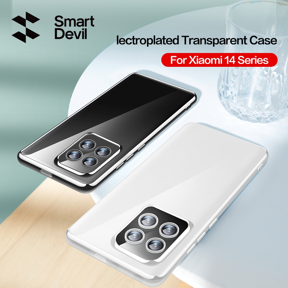SmartDevil Electroplated Phone Case For Xiaomi 14/14Pro/14Ultra Soft ...