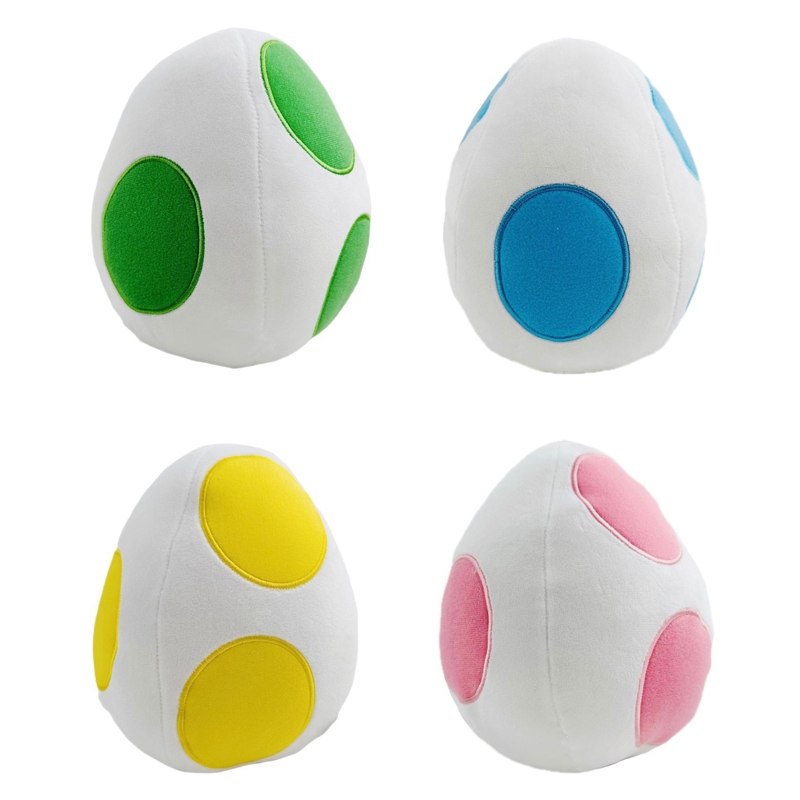 21cm Japan Nintendo Game Super Mario Bros. Yoshi Egg Yoshi Island Plush ...