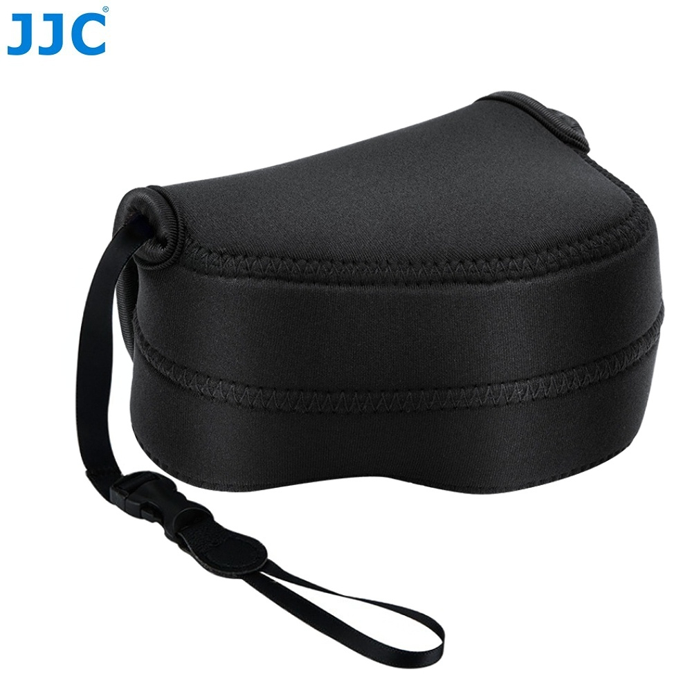 JJC OC-S1 Camera Pouch Case Neoprene Storage Holder Trave Bag for Sony ZVE10 ZV-E10 a6600 a6500 ...