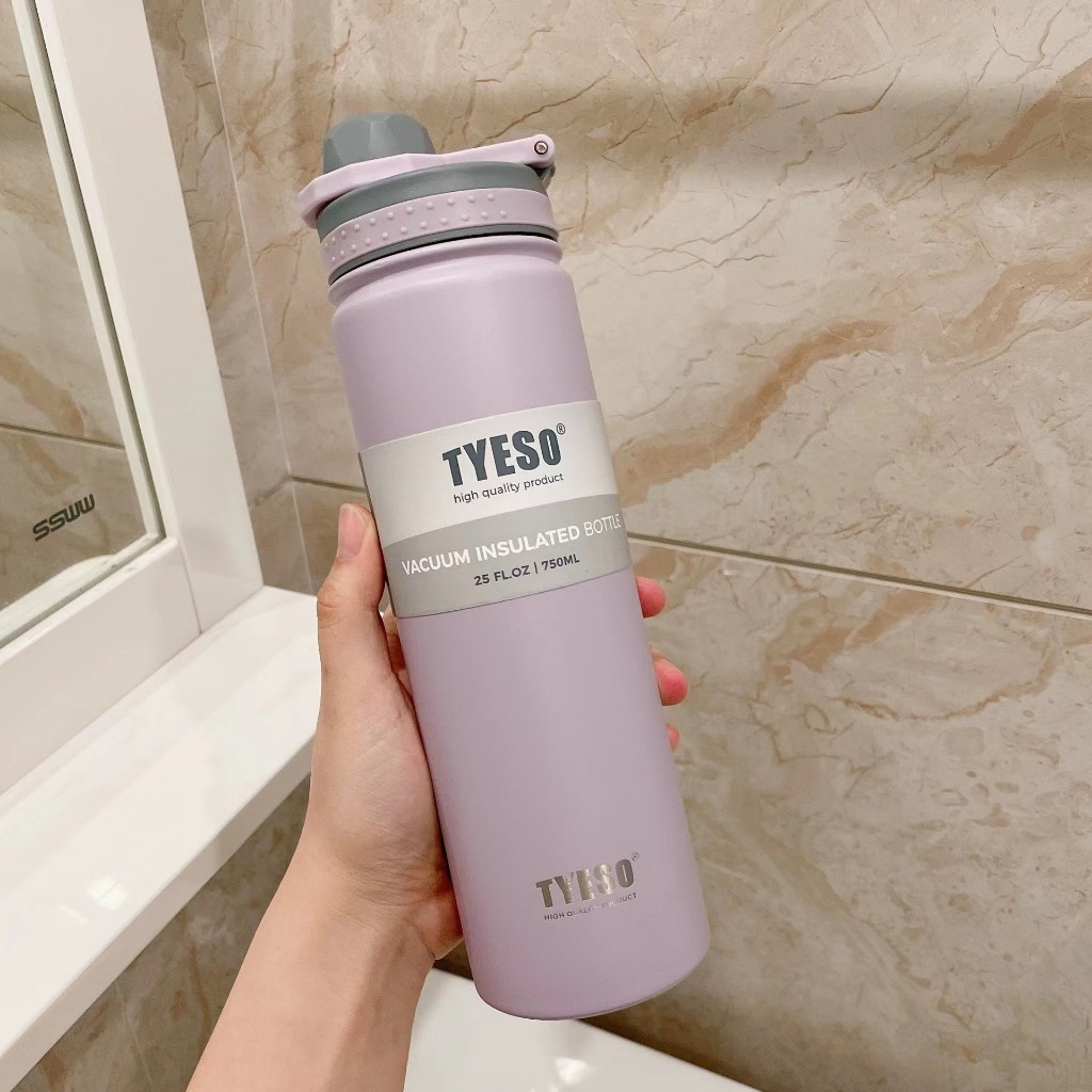 Original Tyeso Vacuum Flask Insulated Tumbler Hot And Cold Thermoflask ...