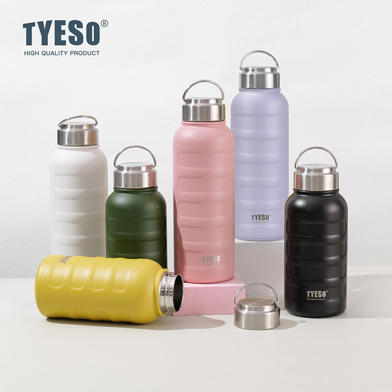 TYESO Tumbler Stainless Steel Thermos Cup Mugs Bottle Warmer Coffee ...