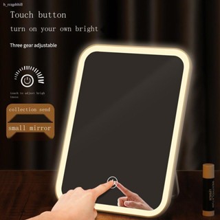 LED Cermin solekan intelligent cosmetic mirror make-up mirror desktop ...