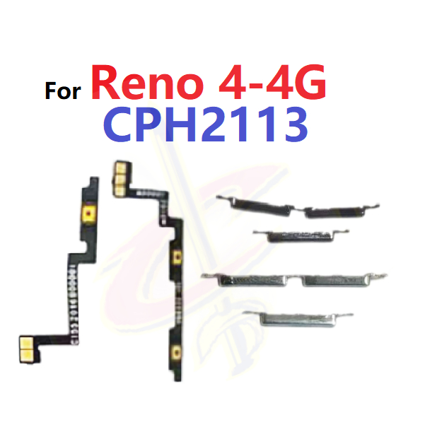 Power on off Volume Button flex for oppo Reno 4 4G CPH2113 | Shopee ...