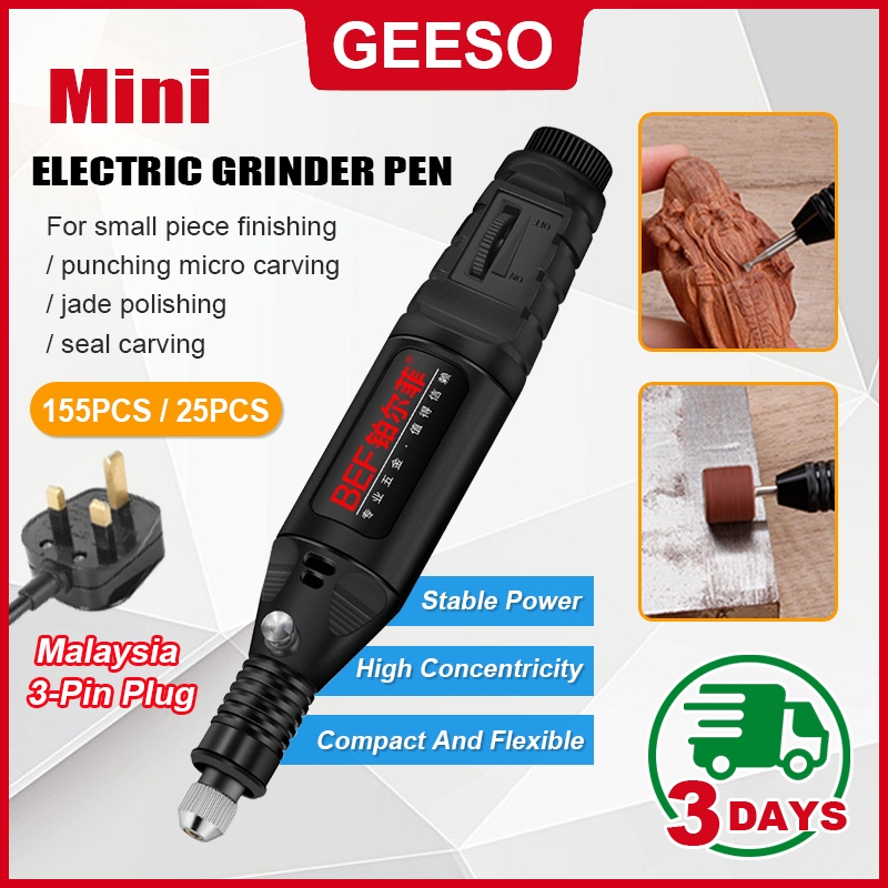 GEESO 12V DC Grinder Tool Mini Dremel Drill Electric Grinding Set Milling Polishing Drilling ...