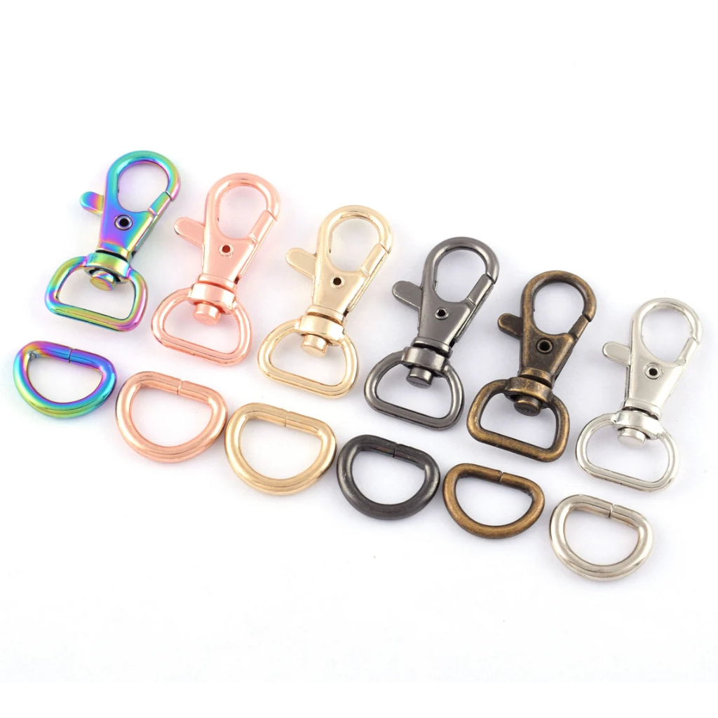 13mm Metal Swivel Clasp With D Ring Sets, 1/2'' Trigger Snap Hook For ...
