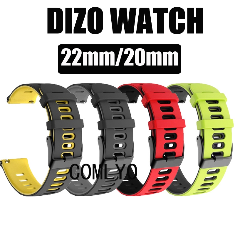 For DIZO Watch 2 R R2 D Plus talk go Strap smartwatch Silicone Soft ...