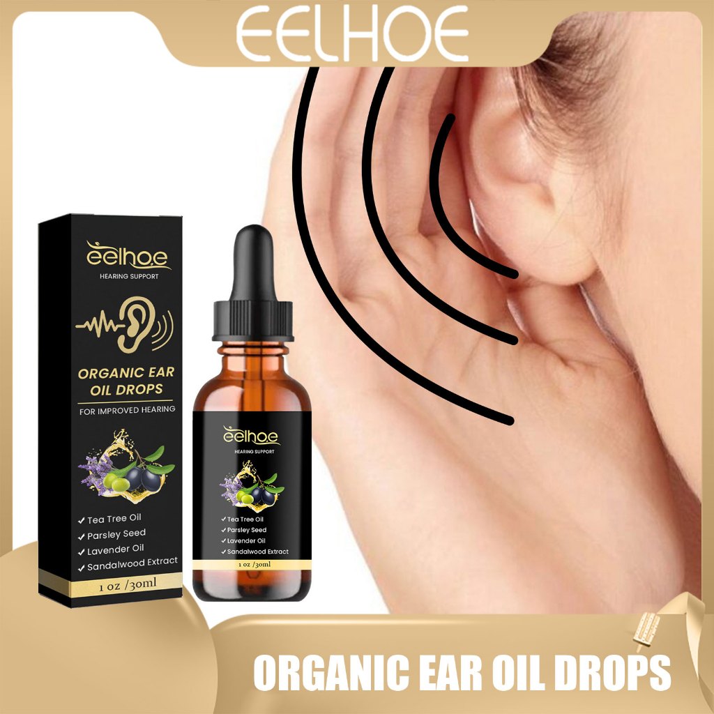 Eelhoe Ear Drops Organic Ear Oil Tinnitus Relief Ear Ringing Treatment ...