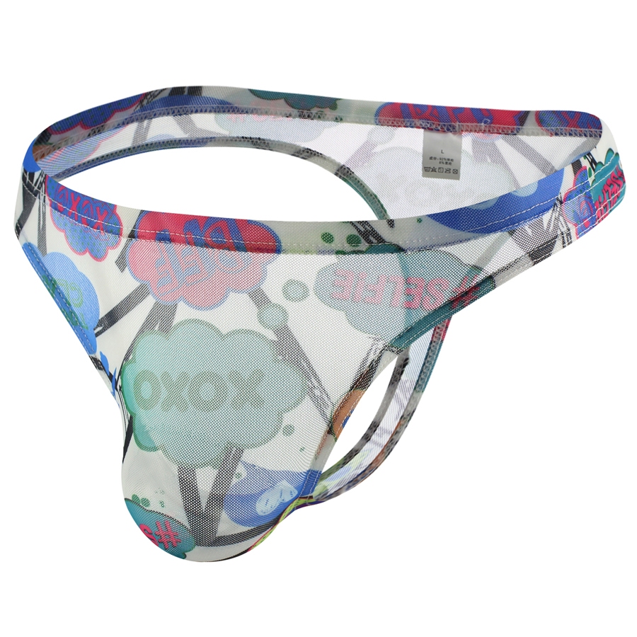Men's Sexy Thongs Underwears Innerwears Briefs Mesh Comfortable T_Back ...