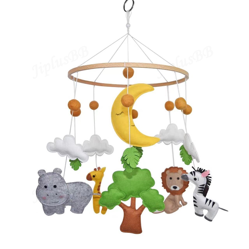 #JP539 Baby crib toys hanging Cot toy Bed Rotating Bell Crib stroller ...