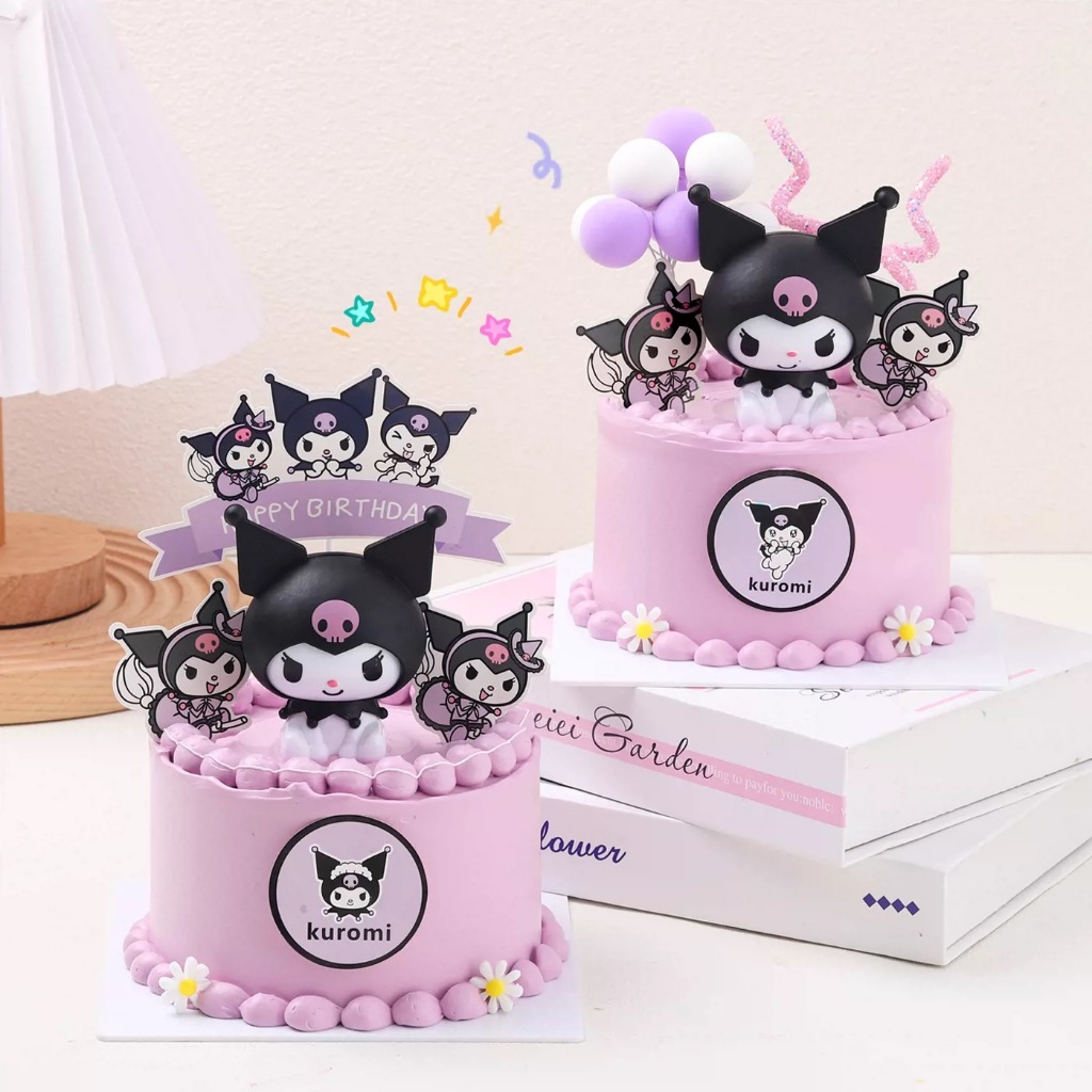 Exclusive Design 】 Sanrio Kuromi Jade Gui Dog Pacha Dog Melody Cake ...