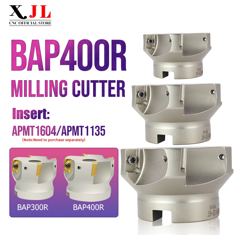 Face Milling Cutter BAP400R BAP300R Milling Cutter head Flat Disc ...