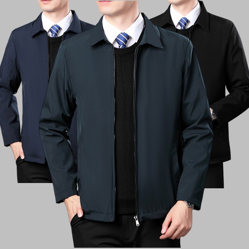 Ready Stock!! Casual Plain Bomber Jacket Office Jacket Executive ...