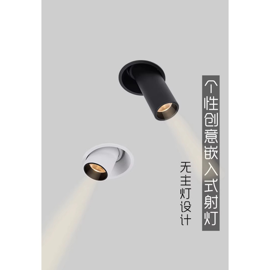 LED long tube spotlights embedded ceiling lights cob downlight CRI95 ...
