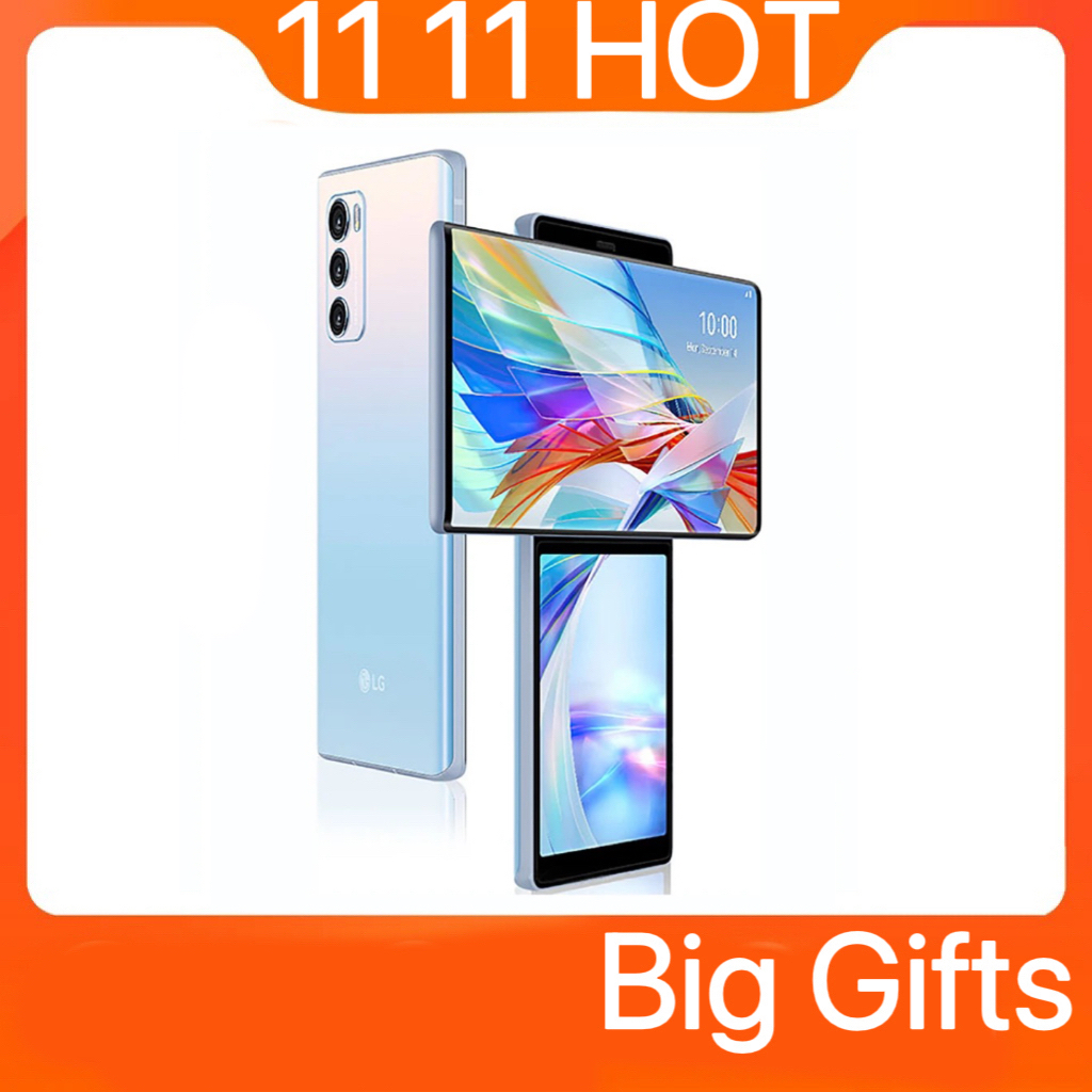 Brand New LG Wing / Korea version / 5G Cell Phone / Original LG Mobile Phone/ 8G Ram 128G Rom ...