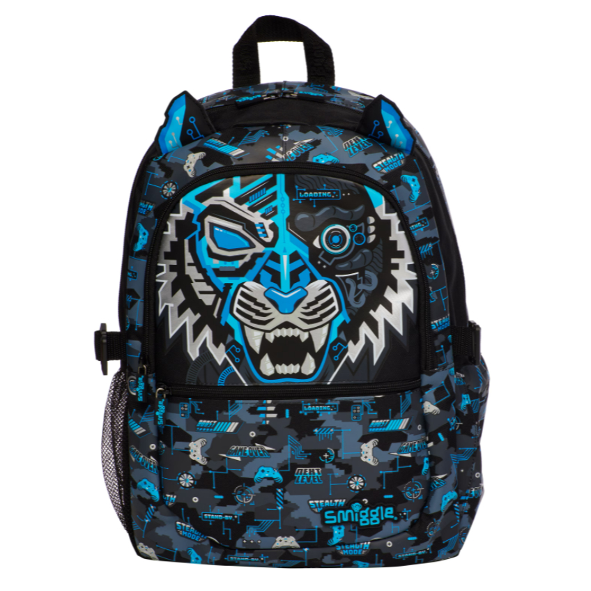 Smiggle Tiger Hi There Classic Attach Backpack for kids | Shopee Malaysia