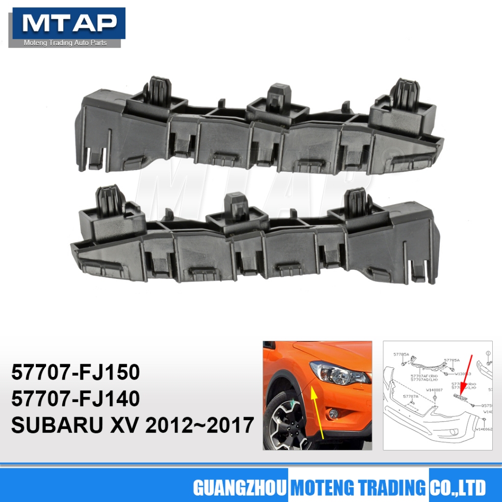 Front Bumper Side Bracket For SUBARU XV GP3 GP7 2012~2017 Front Bumper ...