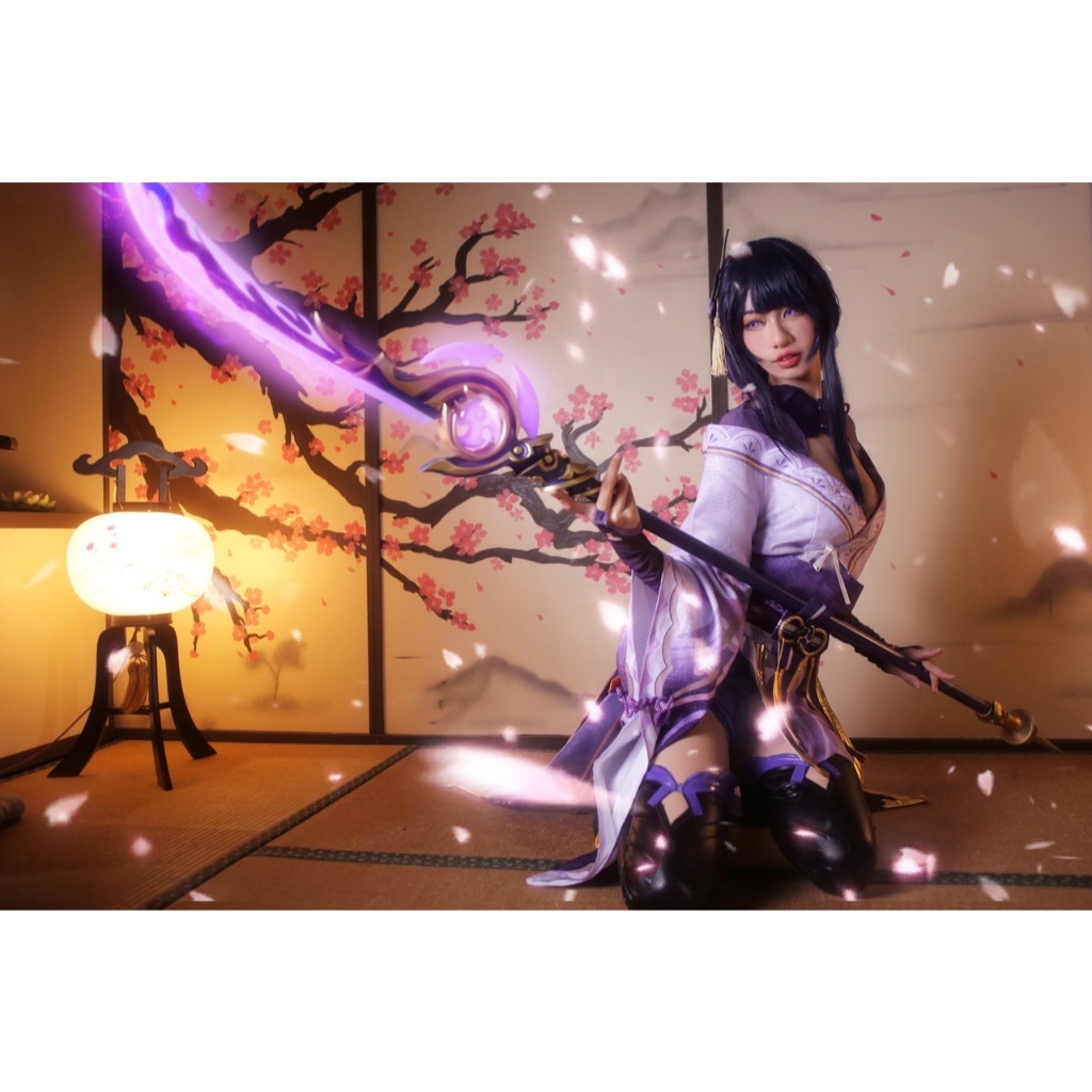 Genshin Impact cos raiden shogun cosplay women's Baal anime costume ...