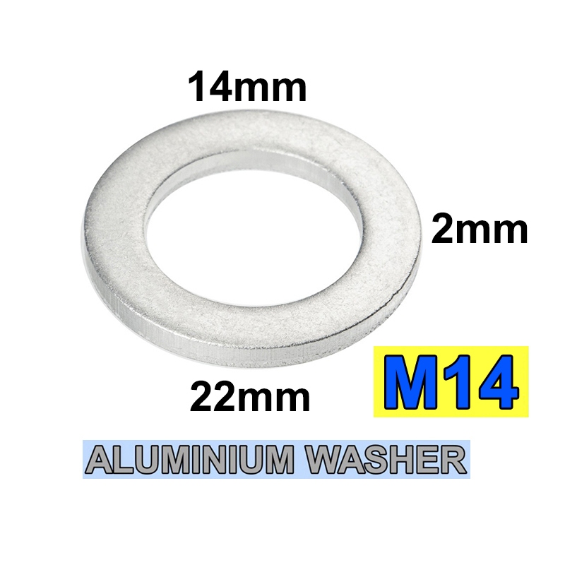 [Ready Stock] 1PC 14MM Aluminium Oil Sump Nut Drain Oil Plug Engine Oil ...