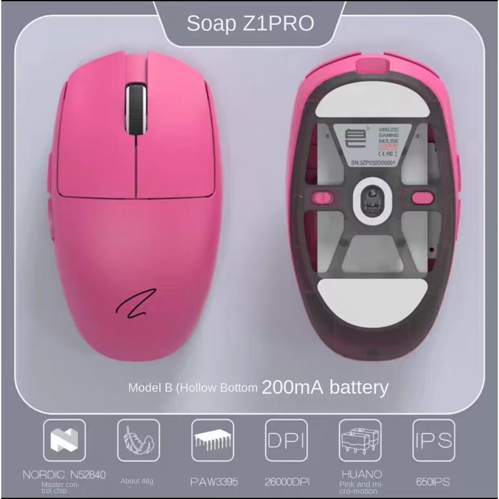 Zaopin Z1 pro 2.4G ultra light wireless gaming mouse | Shopee Malaysia