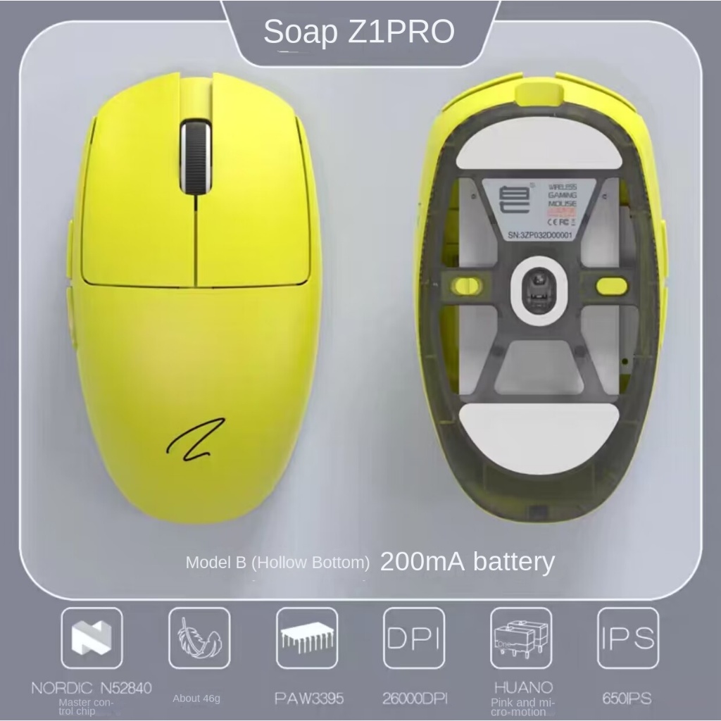 Zaopin Z1 pro 2.4G ultra light wireless gaming mouse | Shopee Malaysia