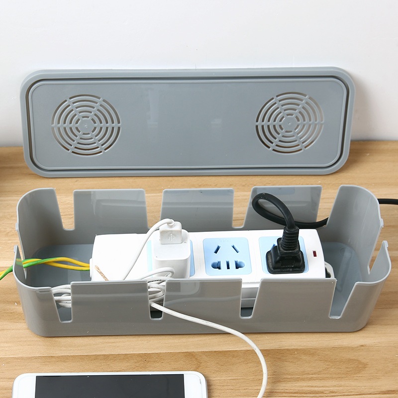 THE 5L Cable Management Storage Box Minimalist Cable Remote Control ...
