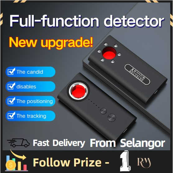 Camera Detector Anti-Spy Detector Finder Counter Surveillance, Spy ...
