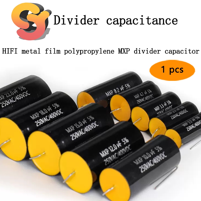 5pcs HIFI Metal Film Polypropylene MXP Crossover Capacitor Speaker ...