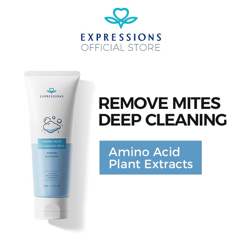 EXPRESSIONS Cleanser Amino Acid Low pH Gentle Cleansing Face ...
