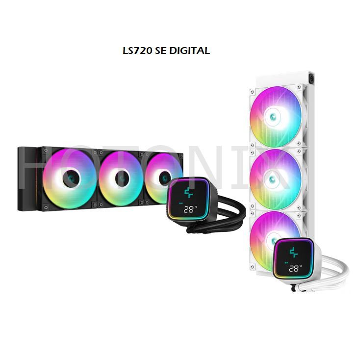 DEEPCOOL LS720 LS520 SE DIGITAL AIO CPU water cooler for LGA1700/20xx ...