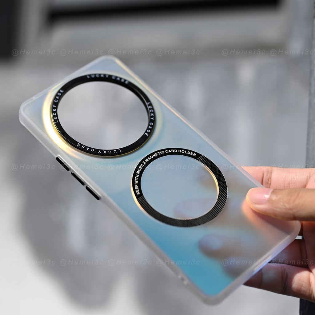 For Honor X9a X9b 5G Casing Discolored Translucent Matte Hard Phone ...