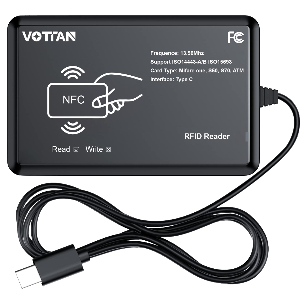 RFID Card Reader 13.56Mhz Reader, Support ISO 14443-A/B Protocol, IC Card and ISO15693 Protocol ...