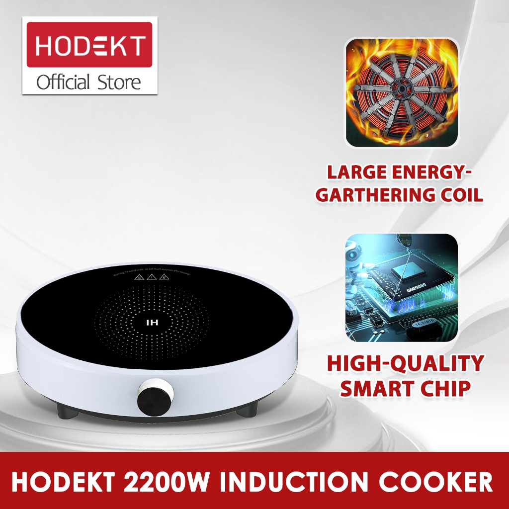 HODEKT Induction Cooker 2200w Precise Control Power Home Induction ...