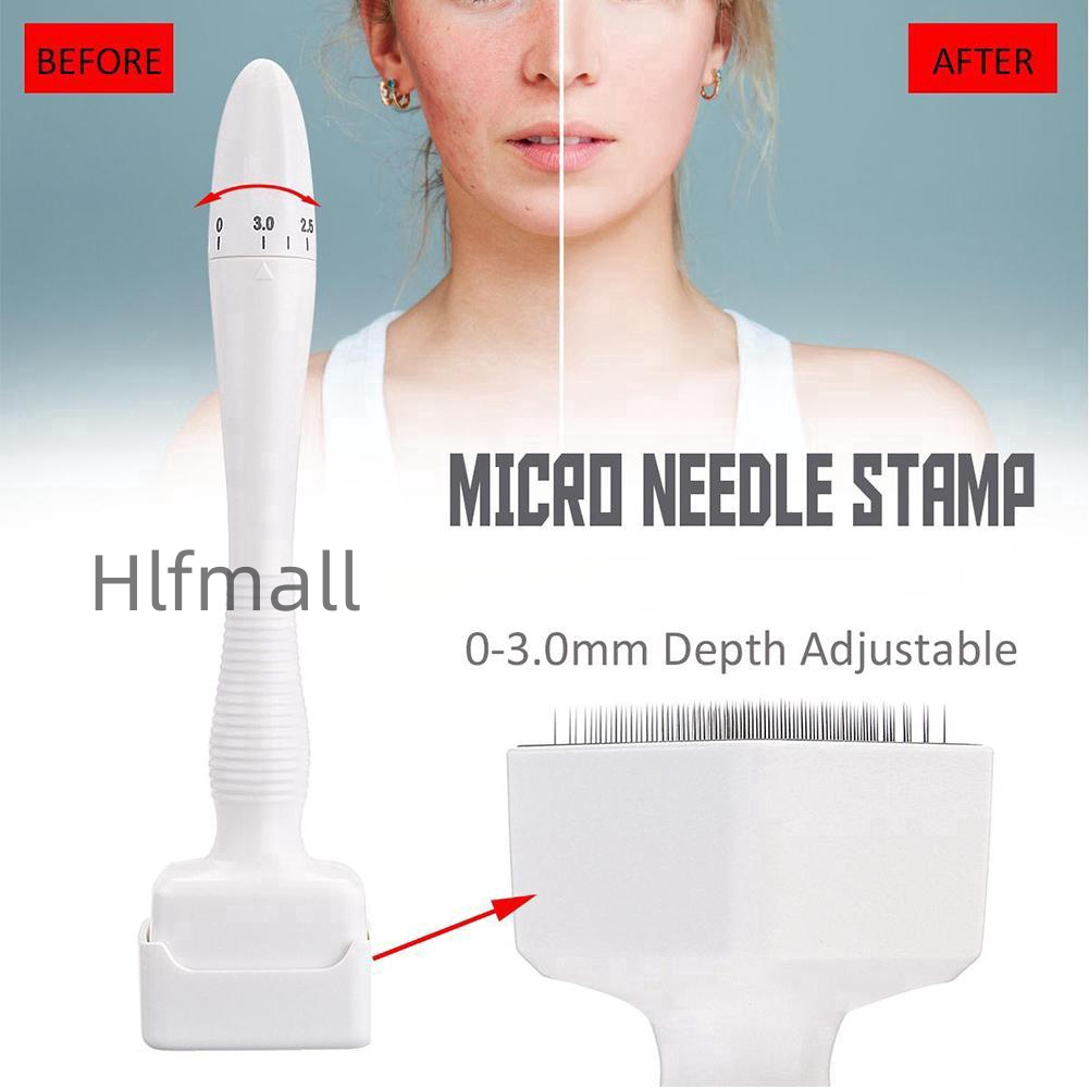 Derma Roller Stamp Microneedle Skin Care Wrinkle Therapy Anti Ageing ...