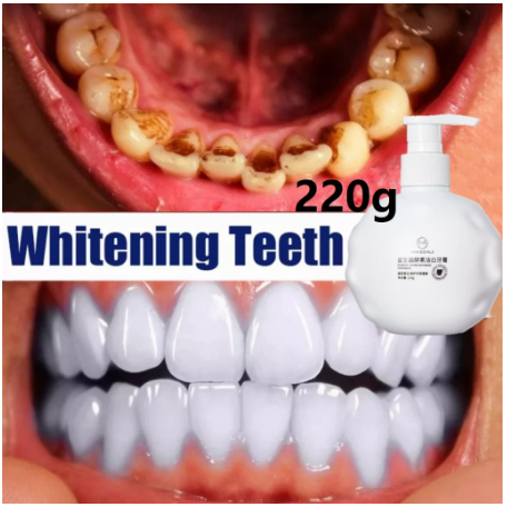 【Ready stock+Free Gift】Bisutang whitening toothpaste mint enzyme remove ...