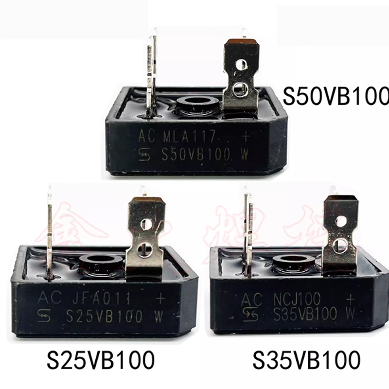 1 pc Rectifier bridge S25/35/50/75VB100 Rectifier bridge stack ...