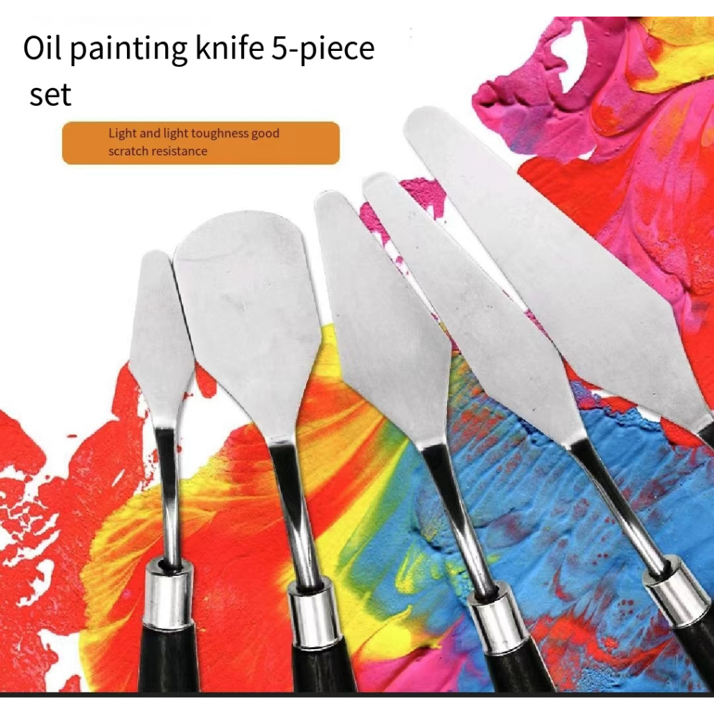Oil painting scraper, pigment palette knife, oil painting knife ...