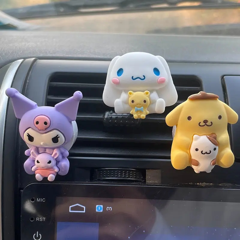 Sanrios Car Aromatherap Hello Kitty Car Air Vent Ornament Cartoon ...
