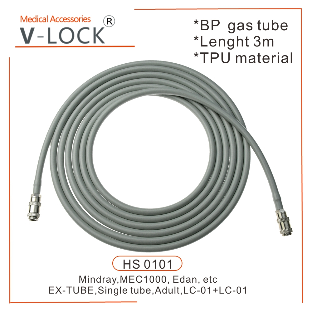 V-LOCK 3m NIBP EX-TUBE Blood Pressure Cuff Connect Extension Air Hose ...