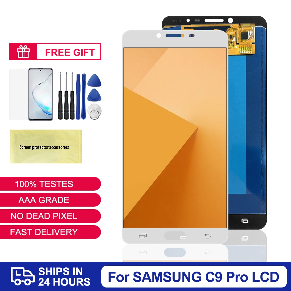 For Samsung Galaxy C9 Pro c9000 LCD Screen Touch Screen Digitizer ...