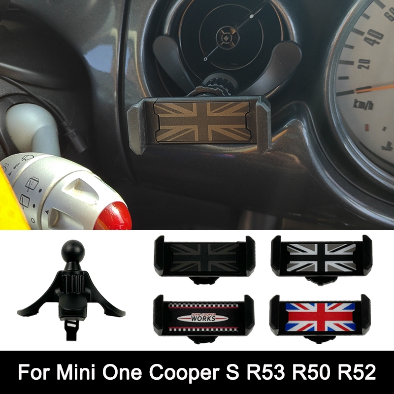 Universal For Mini One Cooper S R53 R50 R52 Car Phone Holder Air Vent ...
