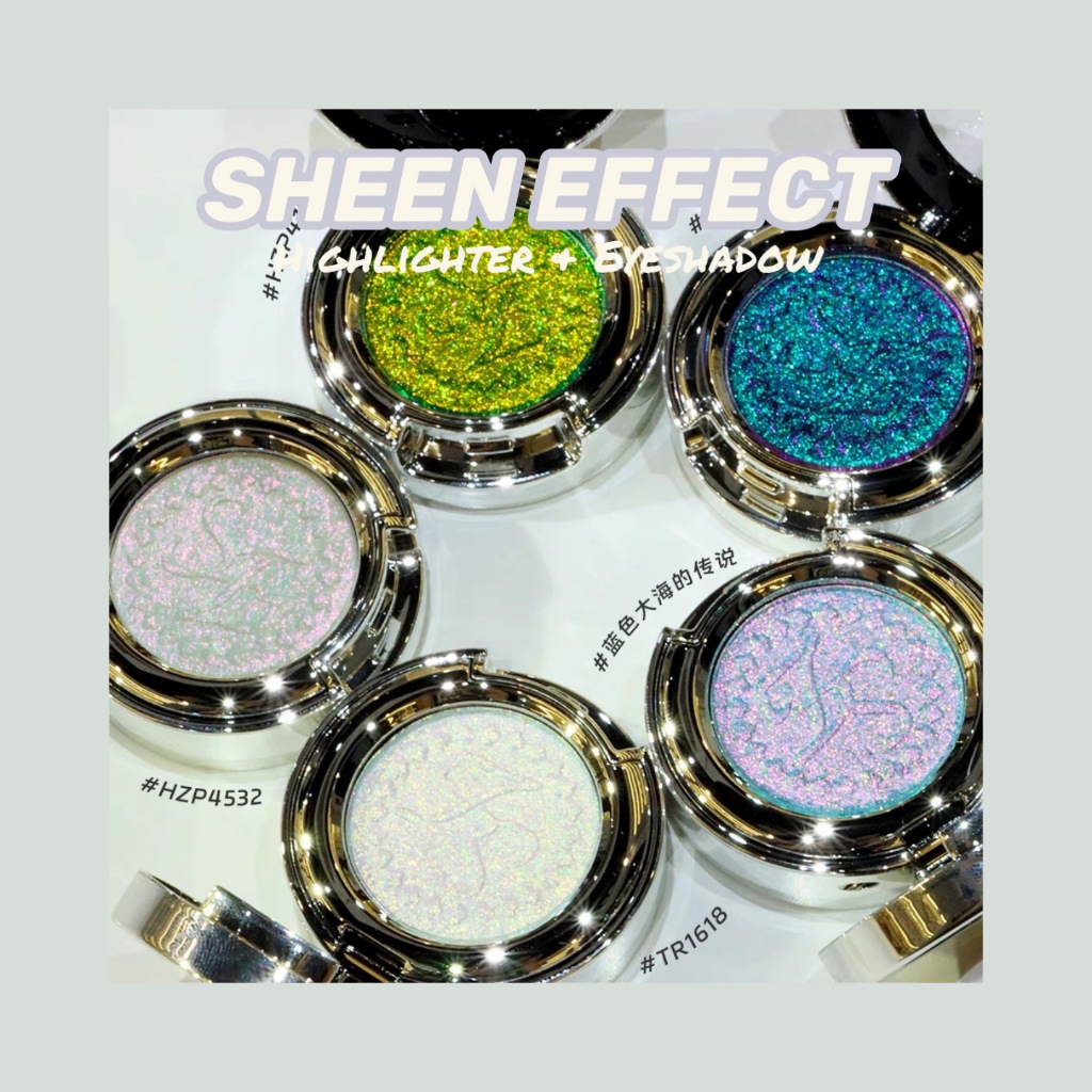 SHEEN EFFECT Single Multichrome Eyeshadow & Highlighter | Shopee Malaysia